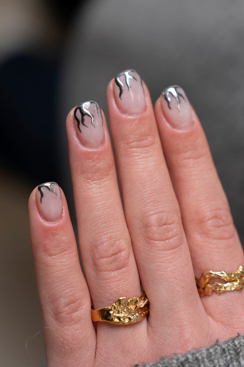 Chrome Flames Look | Køb hos Nailster Denmark